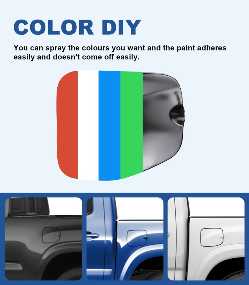 77305-04080 Fuel Filler Door Cover for 16-23 Toyota Limited/SR/SR5/TRD ...