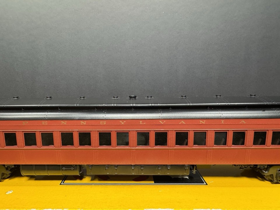 Sunset 3rd Rail brass Pennsylvania PRR P70 passenger coach car #3634 EX ...