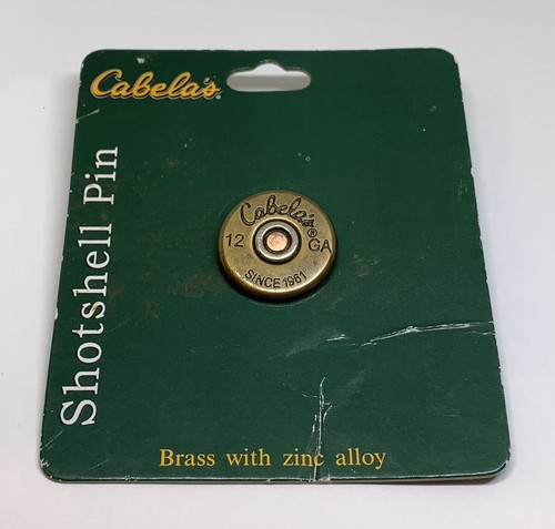 Cabela's Shotshell Shotgun Shot Shell 12 GA Gauge Lapel Pin (77) | eBay