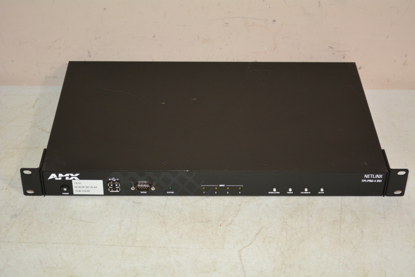 AMX NetLinx Tpi-pro-4 DVI Total Presentation Interface for sale online ...