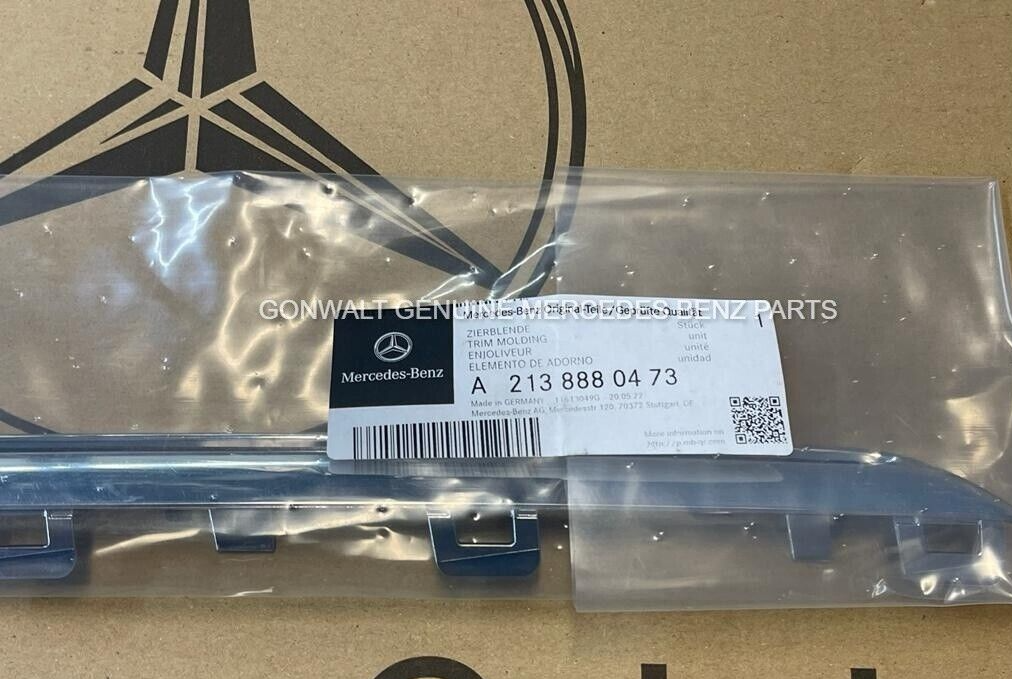 Mercedes Benz Genuine E350 E450 2017-2020 Front Right Lower Molding ...