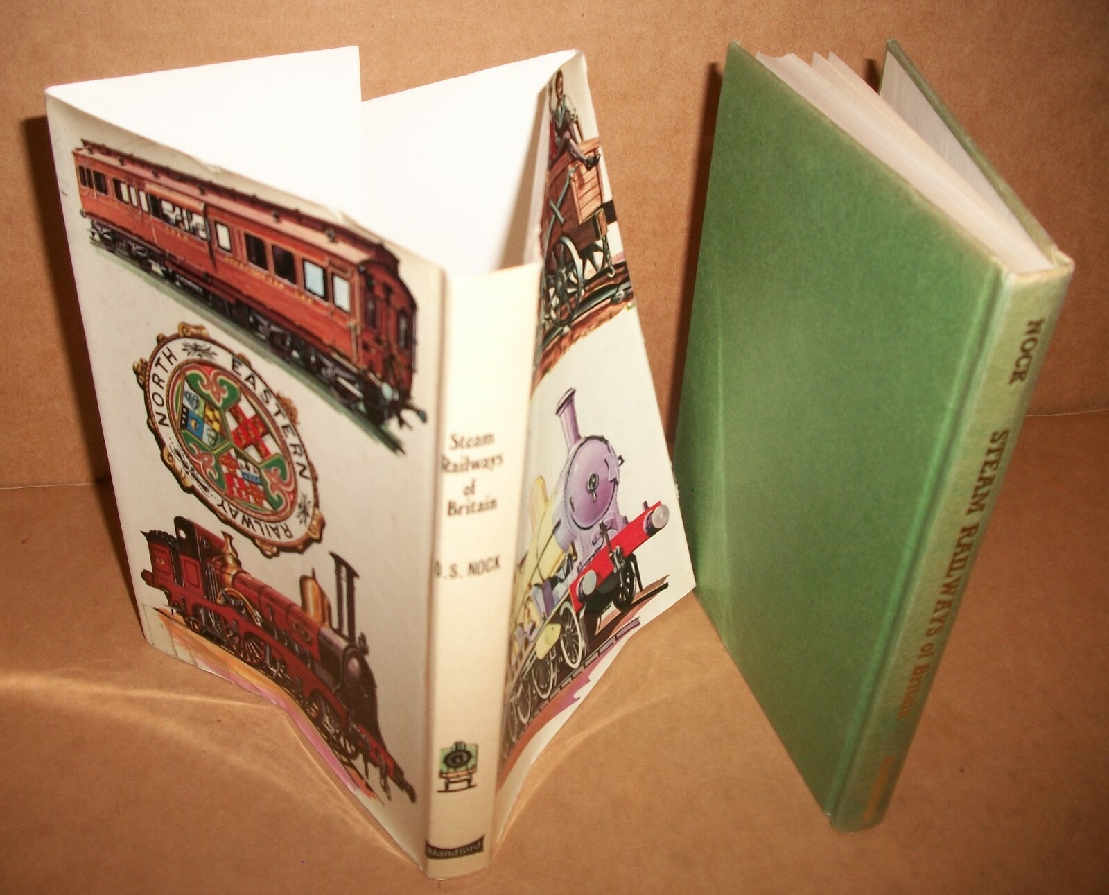 O. S. Nock Steam Railways of Britain in Colour 1970 Blandford reprint ...