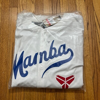 SIZE LARGE - Nike Dodgers Kobe Bryant Mamba Baseball Jersey UNDEFEATED ...