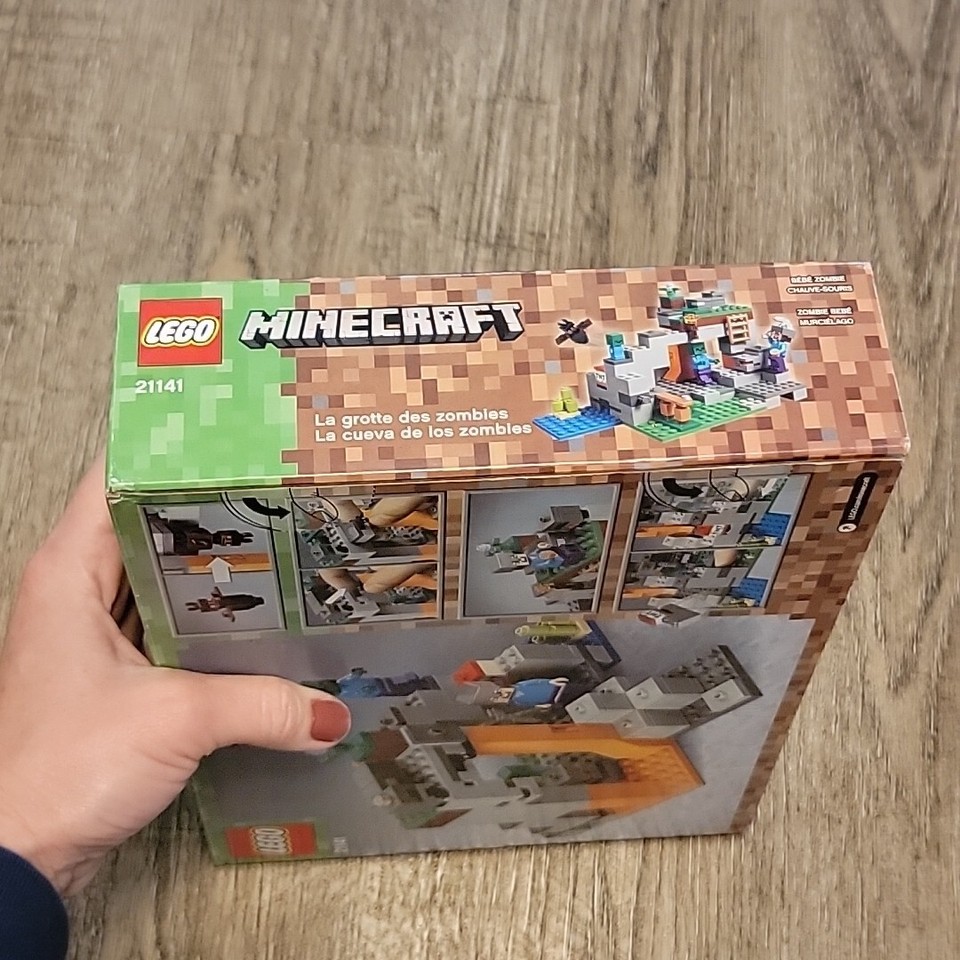LEGO 21141 Minecraft The Zombie Cave Set New Sealed Box 673419281539 | eBay
