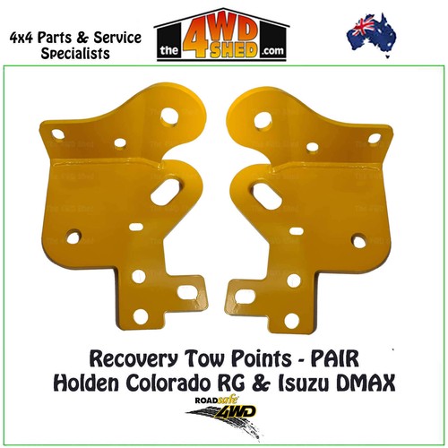 Roadsafe 4WD Recovery Tow Points PAIR fit Isuzu DMAX MUX | eBay Australia