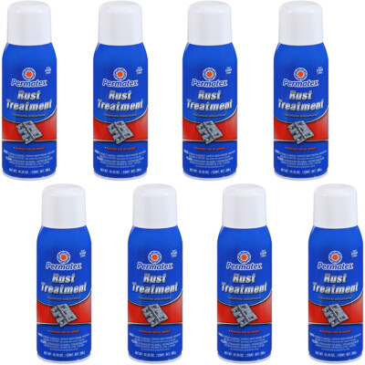 Permatex 81849 Rust Treatment Spray Aerosol Can Set 82oz (8x10.25oz) | eBay
