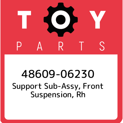 48609-06230 Toyota Support sub-assy, front suspension, rh 4860906230 ...