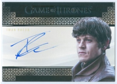 IWAN RHEON "RAMSAY BOLTON AUTOGRAPH" GAME OF THRONES VALYRIAN STEEL | eBay