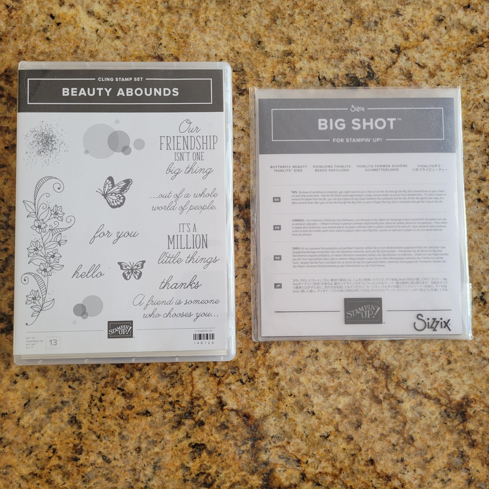 Stampin! Up BEAUTY ABOUNDS stamp set + BUTTERFLY BEAUTY Thinlits Dies *NEW | eBay