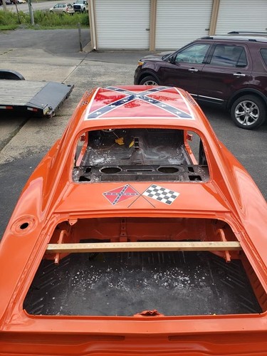 General Lee Cross Flag Graphic Stencil kit Paint Dodge Charger Artwork ...