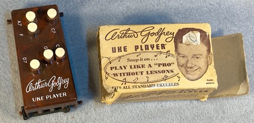 Vintage 1951 Arthur Godfrey Uke Ukelele Player with box | eBay