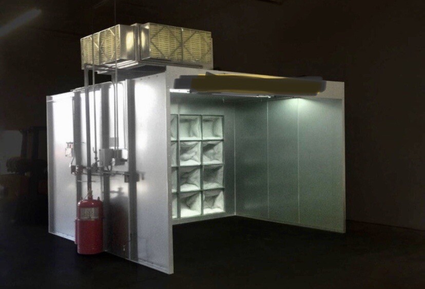Spray Booth Open Face (U.S.A MADE & APPROVED + FREE LOCAL SHIPPING | eBay