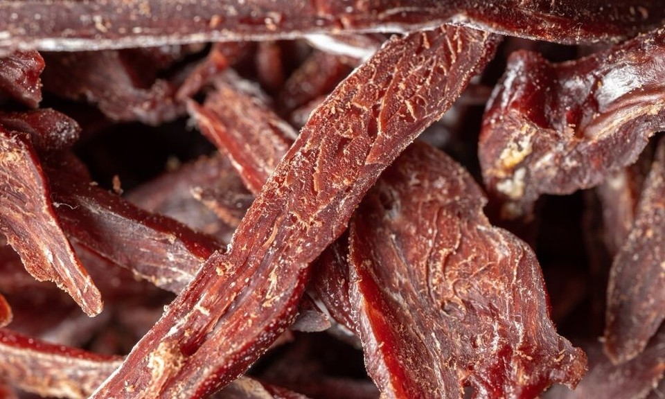 Authentic Quileute Tribe Rosevelt Elk Jerky Cedar Smokehouse 50 Pounds ...