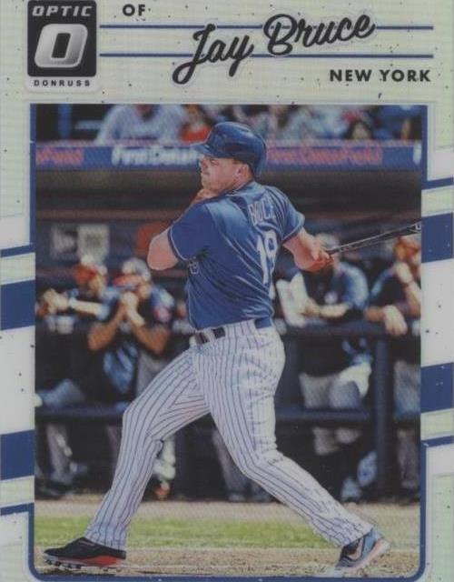2017 Panini Donruss Optic - Jay Bruce #119 Holo Prizm for sale online ...