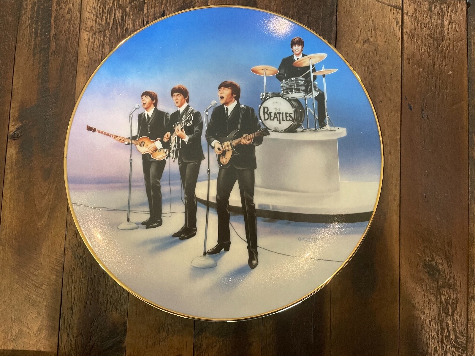 Lot of 5 Delphi Beatles Collector Plates Rubber Soul '65 In Concert ...