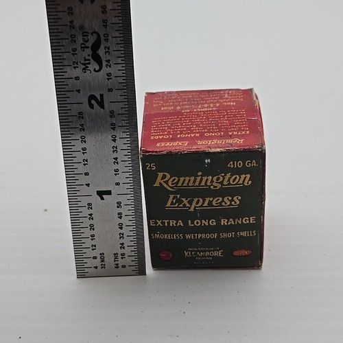 Miniature Remington Express 410ga Shotgun Shell Box | eBay