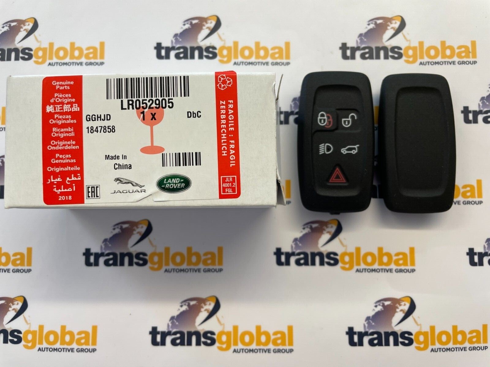 Range Rover L322 2010-2012 Smart Key Fob Repair Case Cover GENUINE LR ...