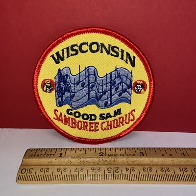 NOS Vintage Good Sam Club member Patch Travel RV Camper Samboree Chorus ...