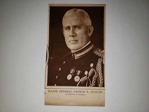 Major General George B. Duncan 1917 WW1 World War 1 Picture | eBay