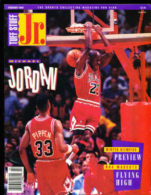 Tuff Stuff Jr Michael Jordan Feb 1992 bx10 | eBay