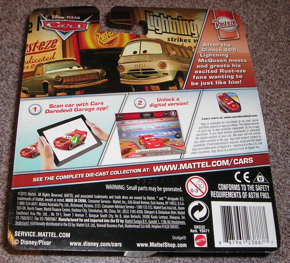 Disney Pixar Cars Donna Pits Rust-Eze Racing Mattel DKG32 | eBay