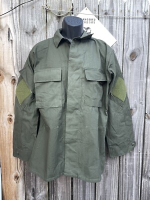 Modified BDU Olive Drab OD Green Large Long W/VELCRO RAID MOD MILSIM ...