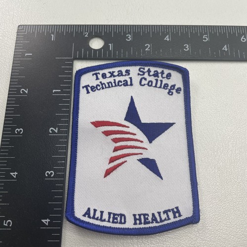 Texas State Technical College Allied Health Patch 39AF | eBay