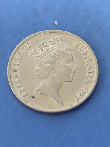 1989 Australia Australian Echidna 5C 5 Five Cent Coin Elizabeth II ...