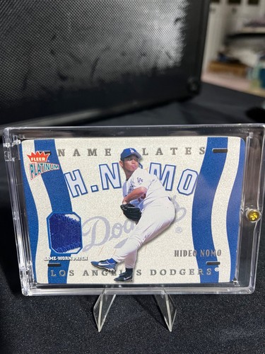 2003 Fleer Platinum-Hideo Nomo Game Used Prime Patch #150 | eBay