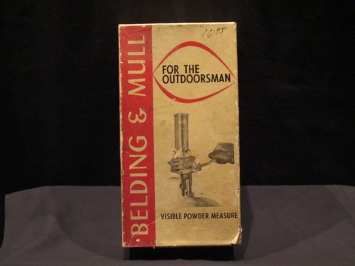 (BELDING & MULL) VISIBLE POWDER MEASURE....USED....(USA) | eBay