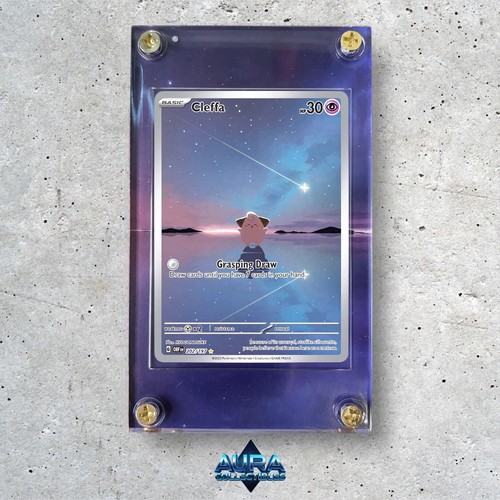 Pokemon Cleffa 202/197 IR Obsidian Flames Extended Art Case *No Card ...