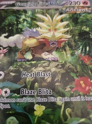 Pokémon TCG - Gouging Fire ex 204/162 - Temporal Forces - Special ...