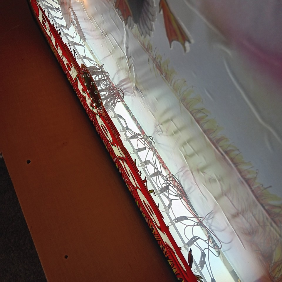 VTG 1990's Budweiser Beer Interactive Light Up Sign Mirror Dot Display ...