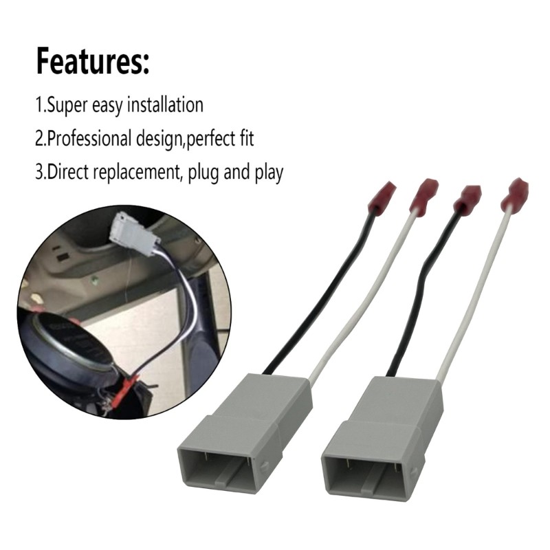 Car Speaker Connector Speaker Wire Harness for Accord Radio Speaker ...