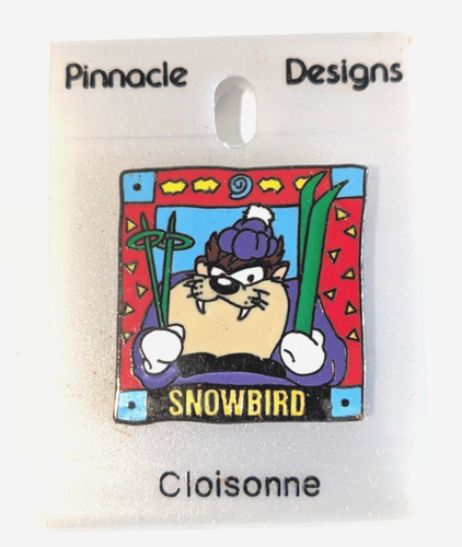 Pinnacle Designs Snowbird Cloisonne Utah Ski Resort Pin | eBay