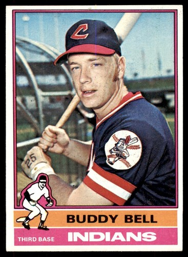 1976 TOPPS BUDDY BELL . CLEVELAND INDIANS #358 | eBay