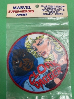 Marvel Super Heroes Embroidered Patches Cloak And Dagger 1984 | eBay