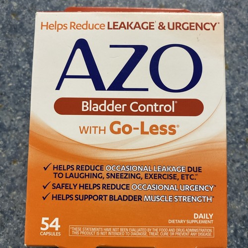 AZO Bladder Control with Go-Less for Occasional Urgency & Leakage, 54 ...