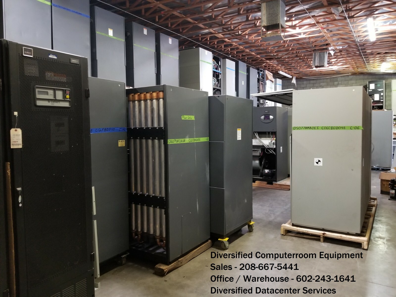 CR019RA 5 Ton Liebert Vertiv CRV In-Row AC - Air Cooled w/condenser | eBay