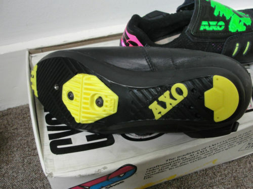 Axo Bike Cycling Vintage Retro Shoes 44 or 10.5 US NOS NIB | eBay