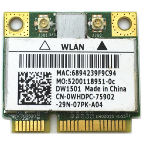 Broadcom Bcm4313 Dell Dw1501 802.11n 150mbps WiFi Mini Pci-e Card ...