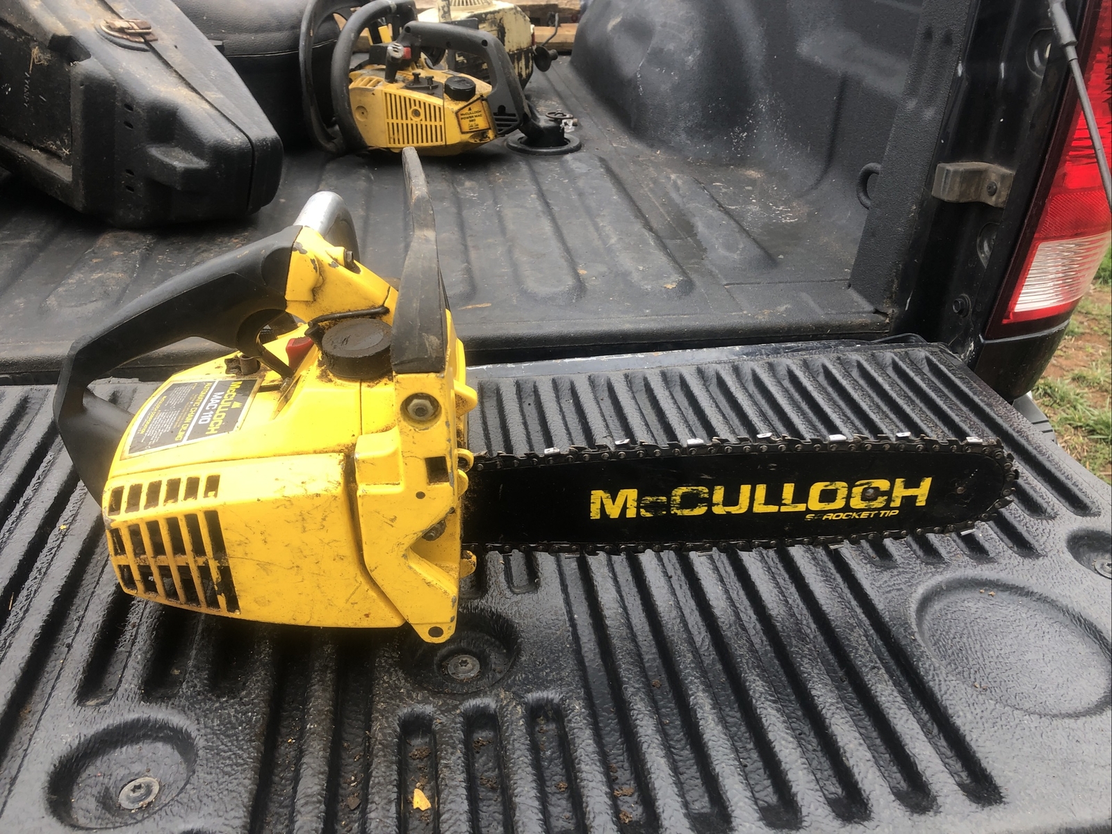 Vintage Clean McCulloch Mac 110 Chainsaw Chain Saw with bar | eBay