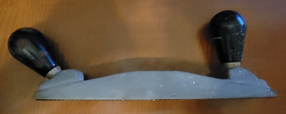 VINTAGE CRAFTSMAN 10" HAND RASP - DUAL ADJUSTABLE HANDLE - WOOD PLANE ...