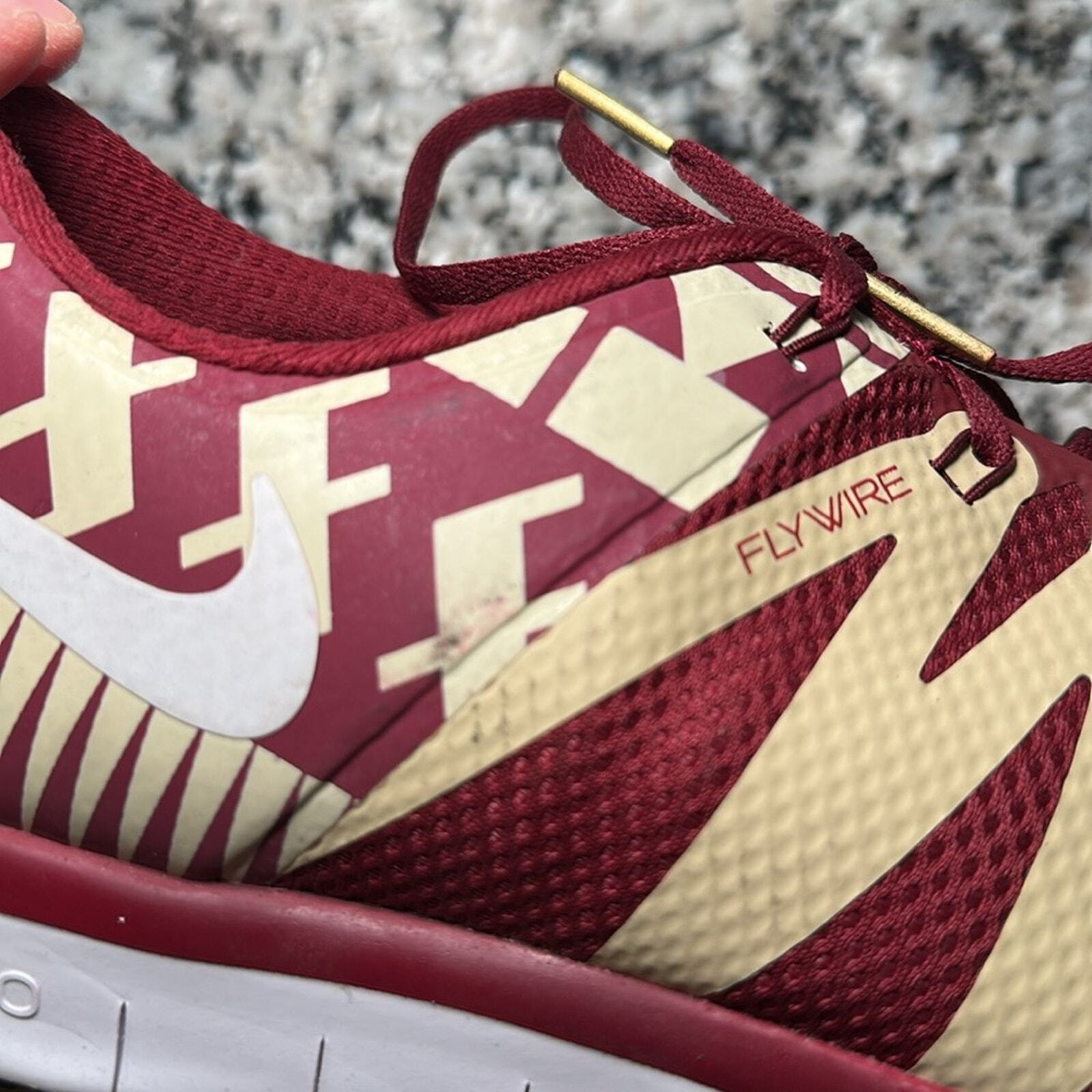 Florida State Seminoles Nike Free Flywire 5.0 Sneakers - 14 | eBay