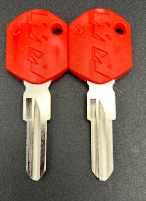2 Key Blanks Replacement Key Blank for KTM 125 Motorcycles Codes 8001 ...