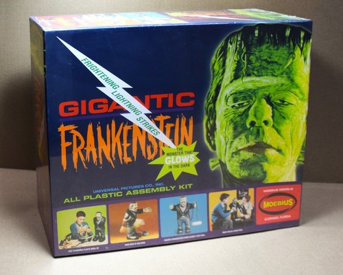 Moebius 470 Universal Monsters 2' Gigantic Frankenstein Plastic Model ...
