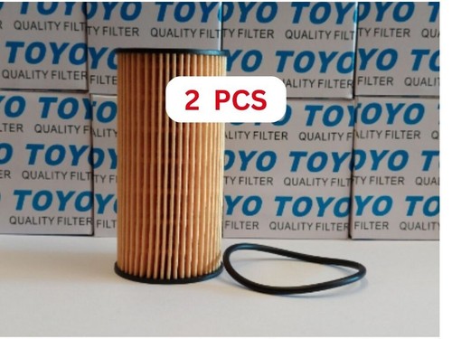 2 x Oil Filter suits R2660P NISSAN Navara D23 2.3L X-Trail T31 Diesel 2 ...