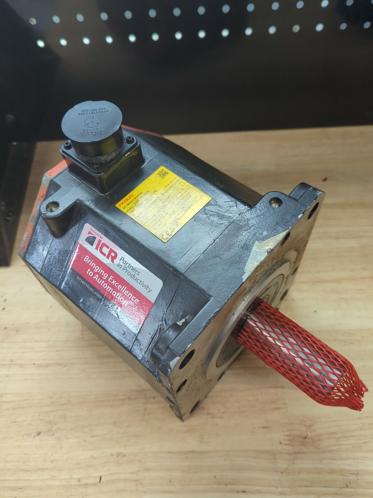 Fanuc XY Axis Servo Motor A06B-0085-B103 2.5 KW 2000 RPM 224 Volts 6.7 ...