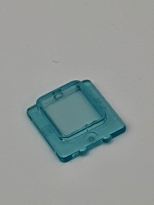 LEGO® 4x Fensterglas Scheibe Brick 1x2x2 - 4862 - Trans Light Blue Blau ...