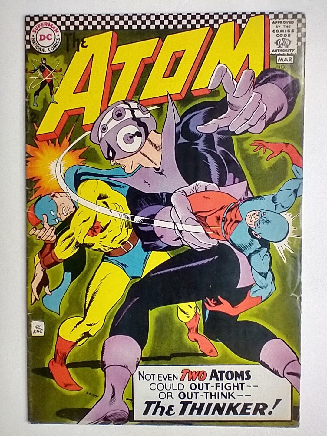 DC Comics The Atom #29 1st Solo Appearance Golden Age Atom (Pratt) in ...